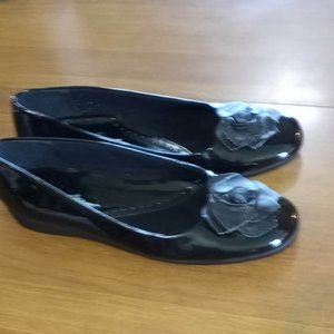 Angel Steps | Shoes | Angel Steps Black Flats Size W | Poshmark